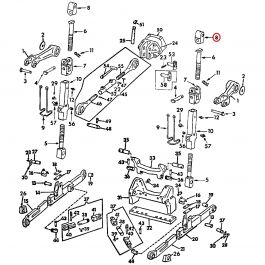 1272669C3U Pivot, Swivel Assy Lift Link