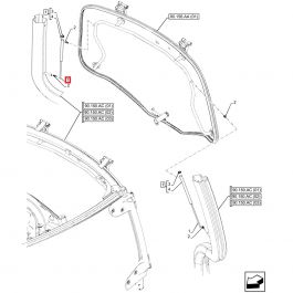 82022486 Gas Strut, Rear Window