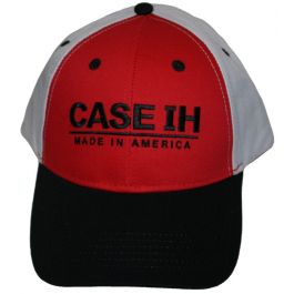 BC162 CASE IH Hat, Three Tone Made In America