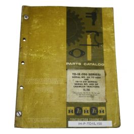 IHPTD15.150U Parts Manual - TD15 150ser