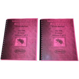 IHPTD15B Parts Manual Set - TD15B