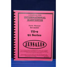 IHPTD991 Parts Manual - TD9 91 Series